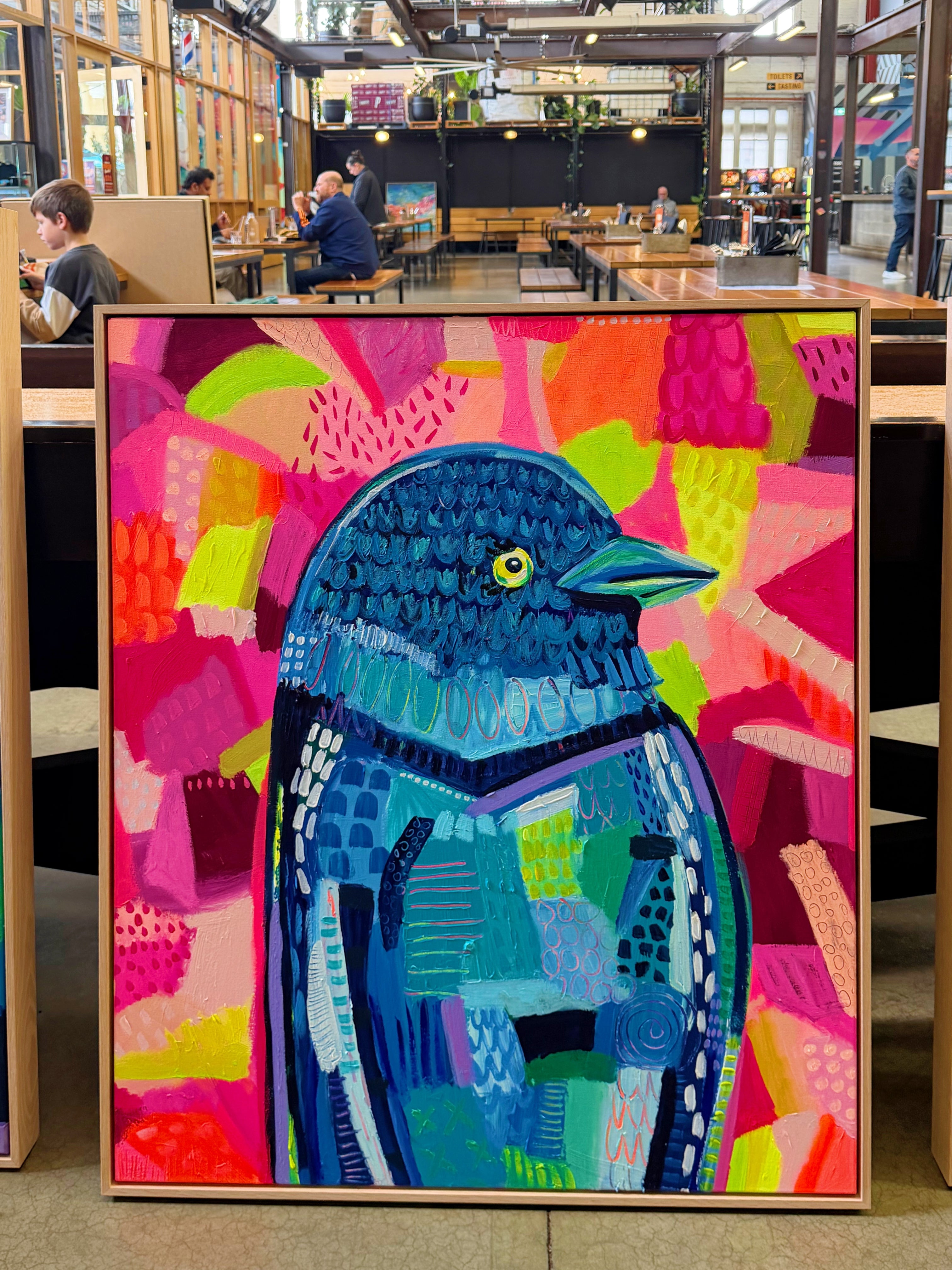 Wilbur The Bird (Original) – Hayley Pearson Art