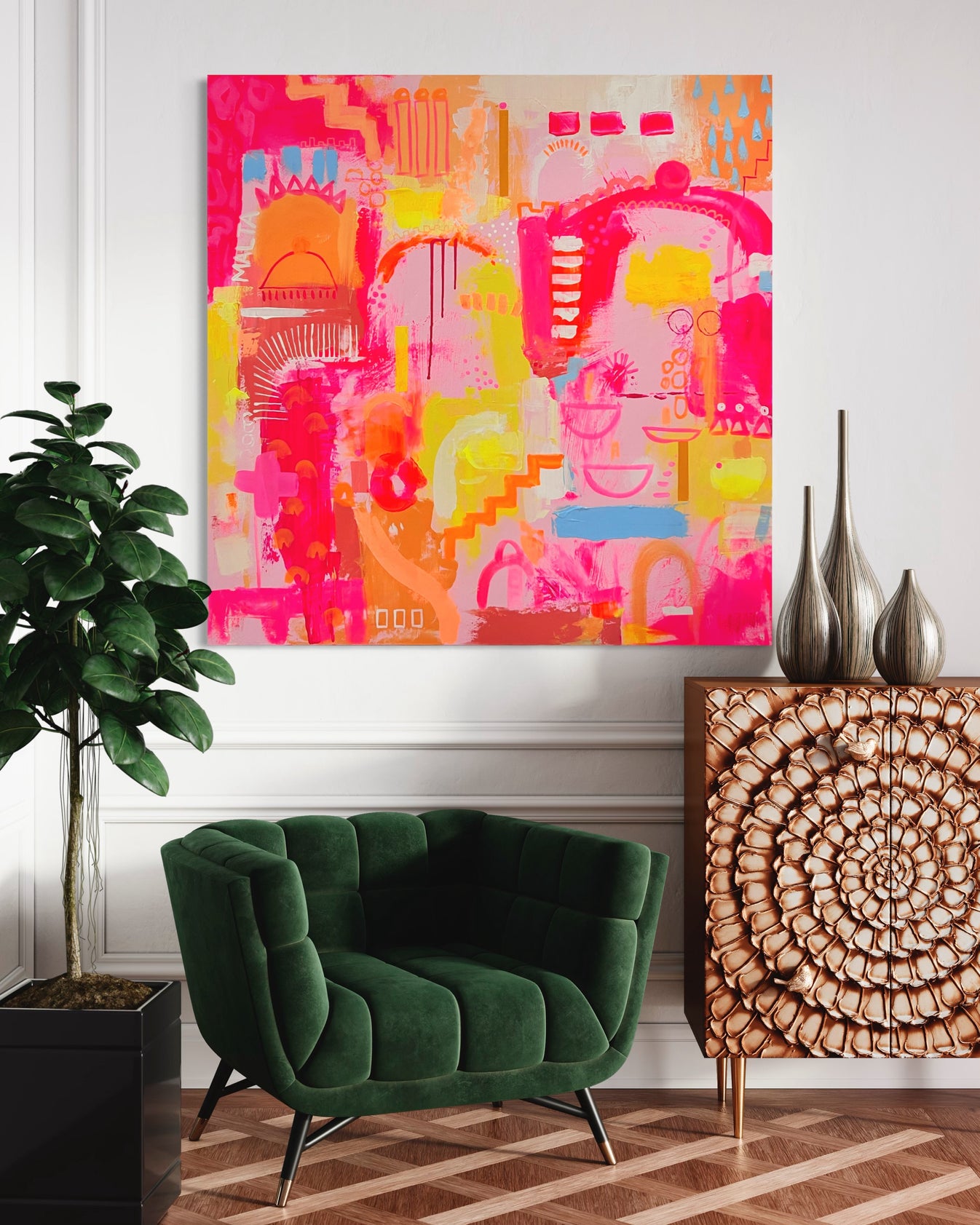 Malta (Original) – Hayley Pearson Art